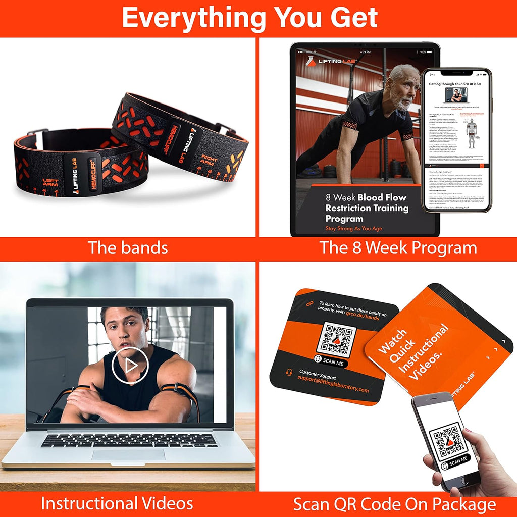 Mens BFR Arm Bands – Myofascial Releaser